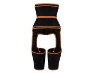 China Customized Waist Thigh Trimmer Zipper 7XL Waist Trainer With Thigh Bands for sale