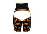 China Orange Single Belt Stomach And Thigh Trimmer Sweat Belt For Stomach And Thighs for sale