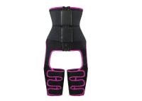 China 3XL 4XL Plus Size Waist Cincher 3 In 1 Waist And Thigh Trimmer Booty Sculptor for sale