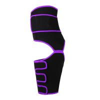 China Sweet Sweat Waist And Thigh Trimmer Purple Velcro Sweet Sweat Waist And Thigh Trimmer MHW100118PU for sale