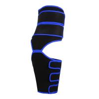 China NANBIN OEM Plus Size Thigh Trimmers Blue Velcro Double Belt for sale