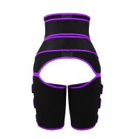 China OEM 3 Velcro Straps Waist Thigh Trimmer Booty Sculptor Thigh Trimmers for sale