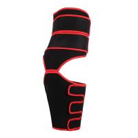 China Red Three Velcro Straps High Waist Thigh Trimmer And Butt Lifter for sale