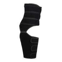 China Black Elastic Band Belly And Thigh Trimmer Neoprene Booty Sculptor Thigh Trimmers for sale