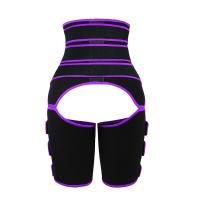 China Elastic Band Waist Thigh Trimmer Neoprene Booty Sculptor Thigh Trimmers for sale