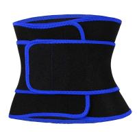 China Double Velcro Waist Trimmer Belt Workout Waist Trainer Sweat Belt for sale