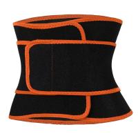 China Double Velcro Waist Trimmer Belt Workout Waist Trainer Sweat Belt for sale