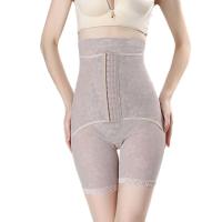 China Hook And Eye Button Nylon High Waisted Shaper Shorts Plus Size 4XL For Summer for sale