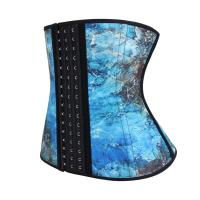 China Safe Exquisite Pattern 5XL 6XL Waist Trainer 9 Steel Customized Logo for sale
