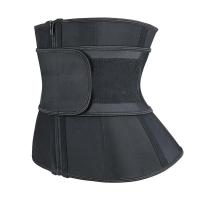 China OEM Purple Single Belt Latex Hourglass Waist Trainer With Zipper for sale