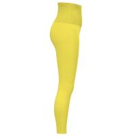 China Yellow XL 95cm High Waisted Running Leggings High Rise Yoga Pants for sale