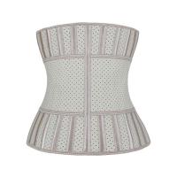 China Nude Single Belt Latex Sport Waist Trainer 25 Steel Boned Corset for sale