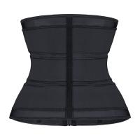 China Latex Zip Up Waist Trainer With 3 Belts for sale