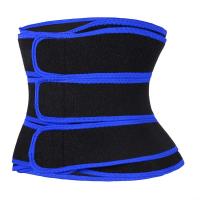 China Neoprene Sauna XL Triple Compression Waist Trainer That Zips And Wraps for sale