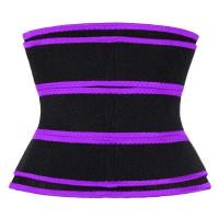 China Stomach Shaper Belt Power Gym 3 Belts Waist Trainer With Three Straps for sale