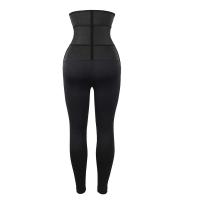 China Single Belt Neoprene High Waisted Workout Leggings With Built In Waist Trainer for sale
