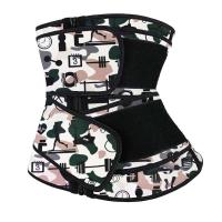 China YKK Zipper Neoprene Waist Trainer Camouflage Waist Thinning Corset for sale
