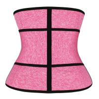 China Skin Friendly Stomach Waist Trimmer Belt YKK Zipper Waist Reducing Corset for sale