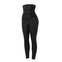 China Customized 11.5 Inch Waist Training Leggings With Three Waist Belts for sale
