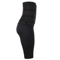 China Three Belts SBR Waist Trainer Leggings Zipper Waist Training Leggings for sale
