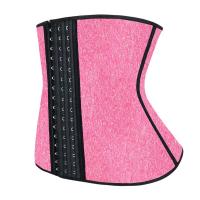 China Women Waist Trainer Corset Solid Faja Sport Girdle Bodybuilding Waist Trainer for sale