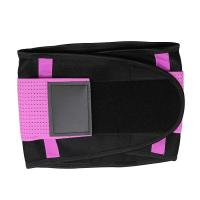 China Custom Purple Solid Waist Trainer Corset Neoprene Sweat Belt For Fat Loss for sale