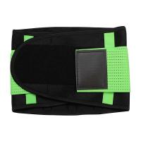 China OEM Green Neoprene Sauna Waist Trainer Corset Sweat Belt S-XL for sale
