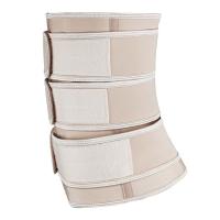 China 3XS Nude Waist Cincher Latex 3 Belts Waist Trainer For Back Posture for sale