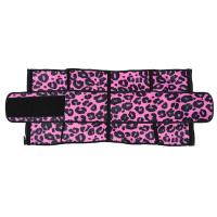 China Leopard Pink Latex Zipper Plus Size Waist Cincher For Weight Loss for sale