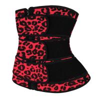 China Core Leopard Print Waist Trainer With Zipper And Belt For Everyday Use for sale