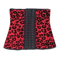 China Red Leopard Waist Cincher 6XL Plus Size Waist Shapewear Tummy Control for sale