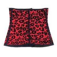 China Red Leopard Waist Cincher 6XL Plus Size Waist Shapewear Tummy Control for sale