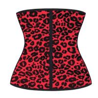 China Red Leopard Waist Cincher 6XL Plus Size Waist Shapewear Tummy Control for sale
