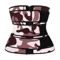 China Latex Three Strap Waist Trainer 3XS Curves Waist Trimmer Belt With Zipper for sale