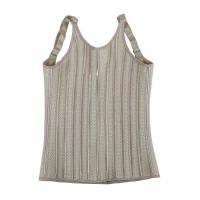 China 25 Steel Bones Breathable Nude Hollow Waist Trainer Vest With Adjustable Strap MH1878 for sale