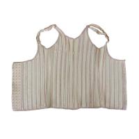 China 25 Steel Bones Breathable Nude Hollow Waist Trainer Vest With Adjustable Strap MH1878 for sale