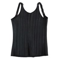 China Black 29 Steel Bones Waist Trainer Vest Hollow Breathable Waist Trainer Vest MHW100326B for sale