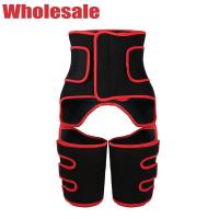 China Red Band 5XL Waist Thigh Trimmer NANBIN Waist Trainer With Thigh Trimmer Plus Size for sale