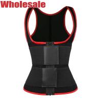 China Adjustable Sweat Fit Waist Slimming Trimmer 3XS Workout Waist Trainer Vest for sale