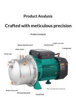 China New Territories Water Pump JET Series Stainless Steel 304 Self-Priming Booster Pump Mini Household Well Tap Water Pump for sale