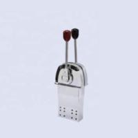 China Twin Control Marine Remote Control Morse Throttle Controls Lever Handle Throttle Head for sale