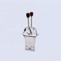 China Twin Control Marine Remote Control Morse Throttle Controls Lever Handle Throttle Head for sale