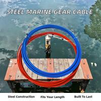 China Stainless Steel Marine Throttle Yamaha Suzuki Control Line Replacement Customized Length Morse Control Cable for sale