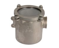 China Water Filter Strainer Boat Stainless Steel 304 Intake Marine Hardware Type B for sale