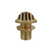 China Marine Bronze Seawater Filter Piston Rust-Proof Anti-Corrosion Underwater Door Floor Drain Outlet Marine Hardware Accessories for sale