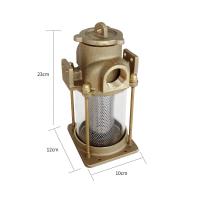 China Marine Bronze Seawater Filter for Boats Yacht Engine Generator Sets Air Conditioning Systems for sale