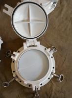 China Boat Window Yacht Round Opening Porthole Marine Side Scuttles for  Ships White Color Light 200 to 400mm for sale