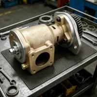 China HTong Replace JPR-S7630 JMP Marine Engine Cooling Pump 24V Copper 3866493 3897691 3964765 5265994 526599 55265996 Sherwood P17X for sale