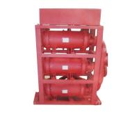 China 8 Square Heat Exchanger Marine Inboard Diesel Engines Water Cooler for Boats Ships for sale