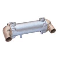 China D300 Marine Engine Water Cooler Heat Exchanger Diesel Oil Cooler for Boats Ships Other Marine Supplies for sale